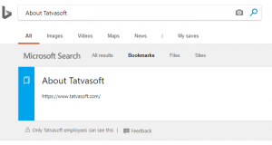 Microsoft Search in Bing – One Place to search for everything ...