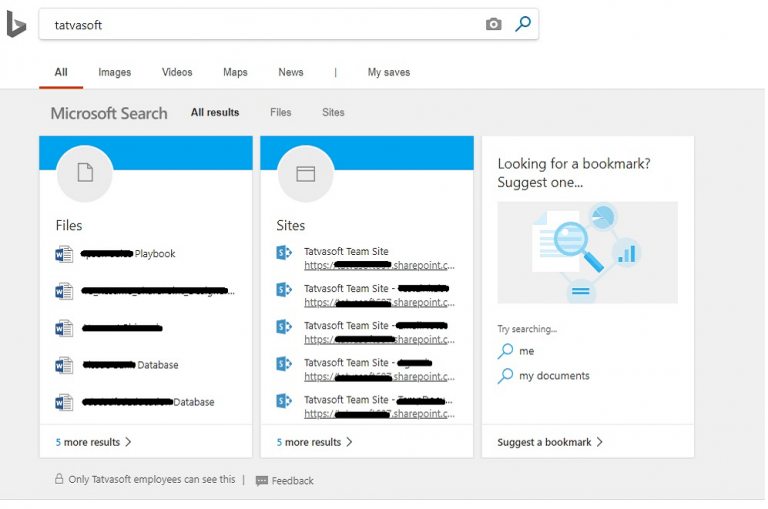 Microsoft Search in Bing – One Place to search for everything ...