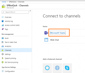 Collaboration of Bot Framework into Microsoft Team - TatvaSoft Blog