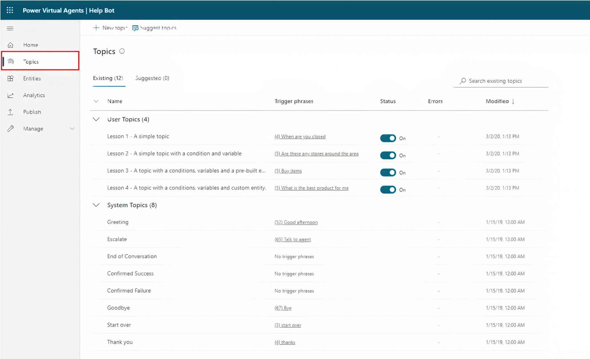 Power Virtual Agents – Chatbot - TatvaSoft Blog