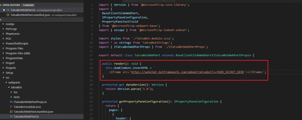 Build a Custom Chat Bot with SharePoint - TatvaSoft Blog