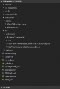 SPFx Extensions – ListView Command Set