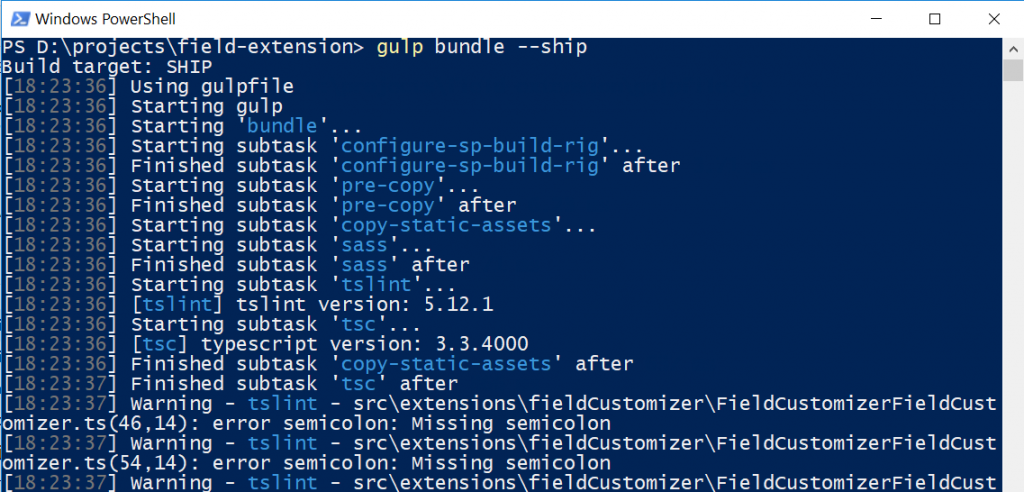 Sharepoint Framework Extensions Field Customizer Tatvasoft Blog