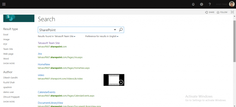 Search Experience in SharePoint Online - TatvaSoft Blog