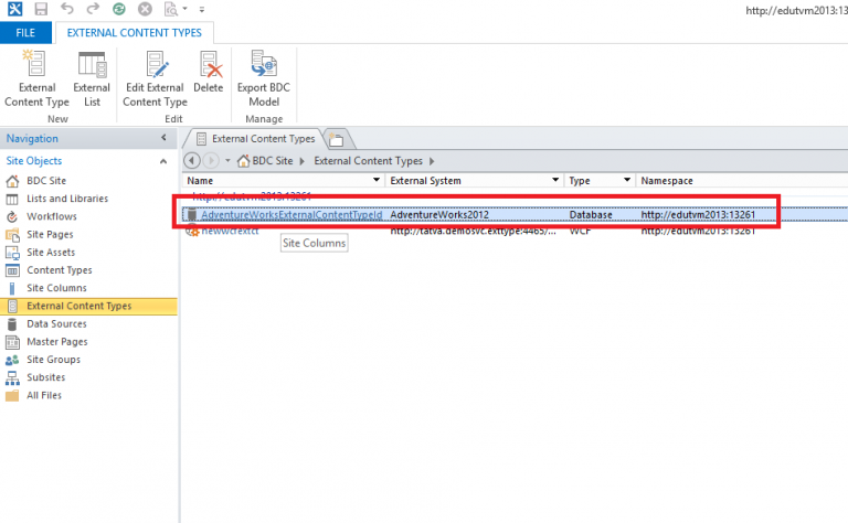 Implement Crud Operations On Sql Table Using External Content Type In Sharepoint