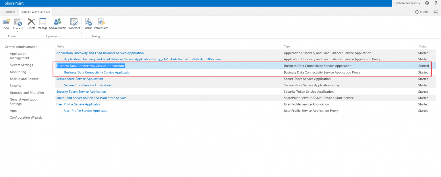 Implement CRUD Operations on SQL Table Using External Content Type in SharePoint?