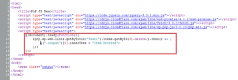 Use of PnP JS Core JavaScript Library - TatvaSoft Blog
