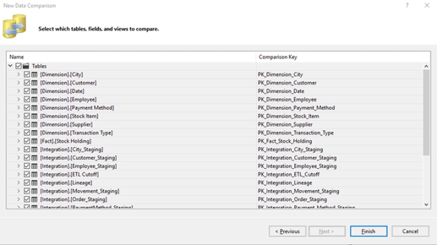 Comparing Two Sql Server Database Using Sql Server Data Tools