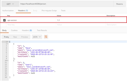 Different Methods of API Versioning & Routing in ASP.Net Core