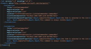 SPFx Extensions - ListView Command Set